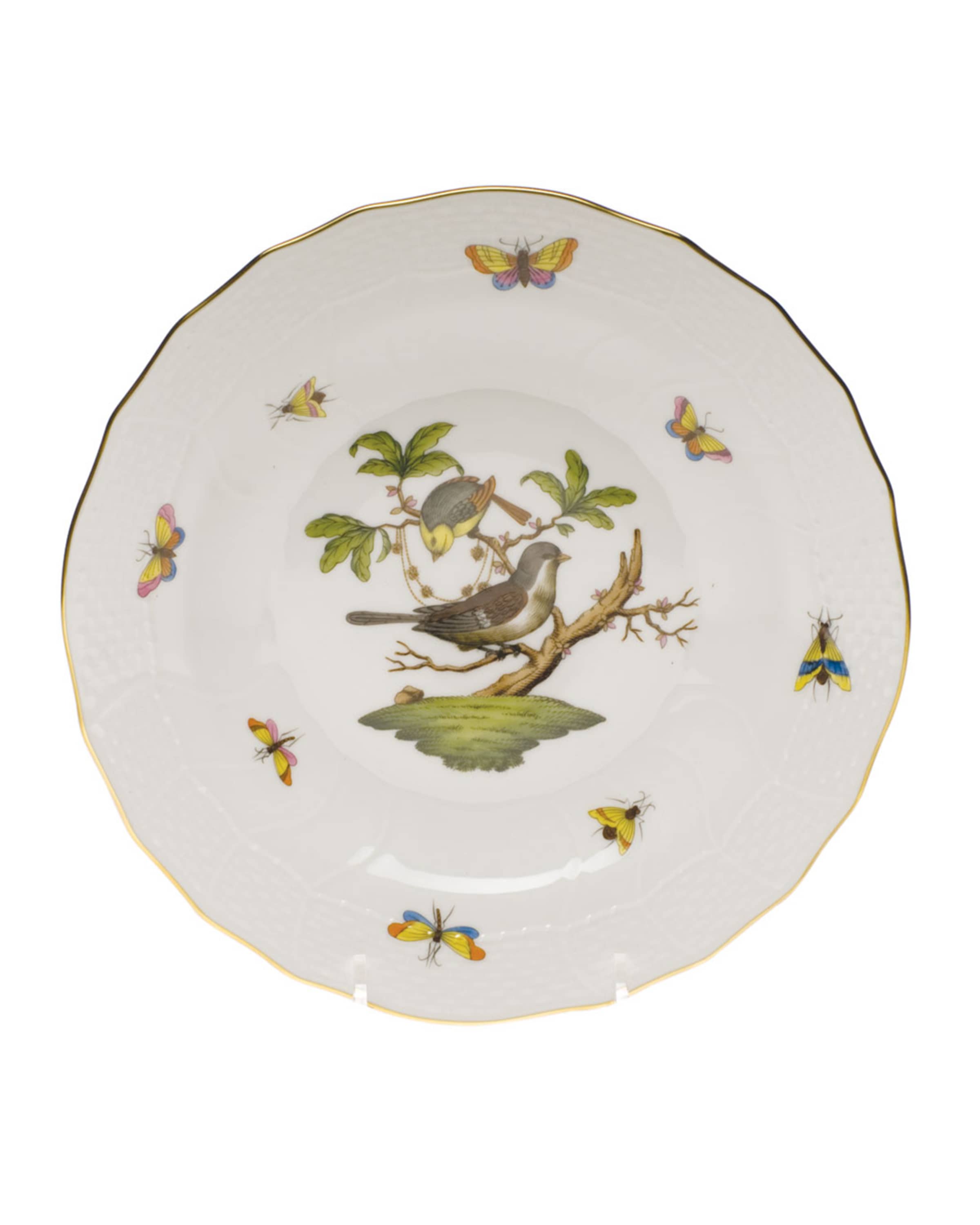 Herend Rothschild Bird Motif Dinnerware Collection & Matching Items ...
