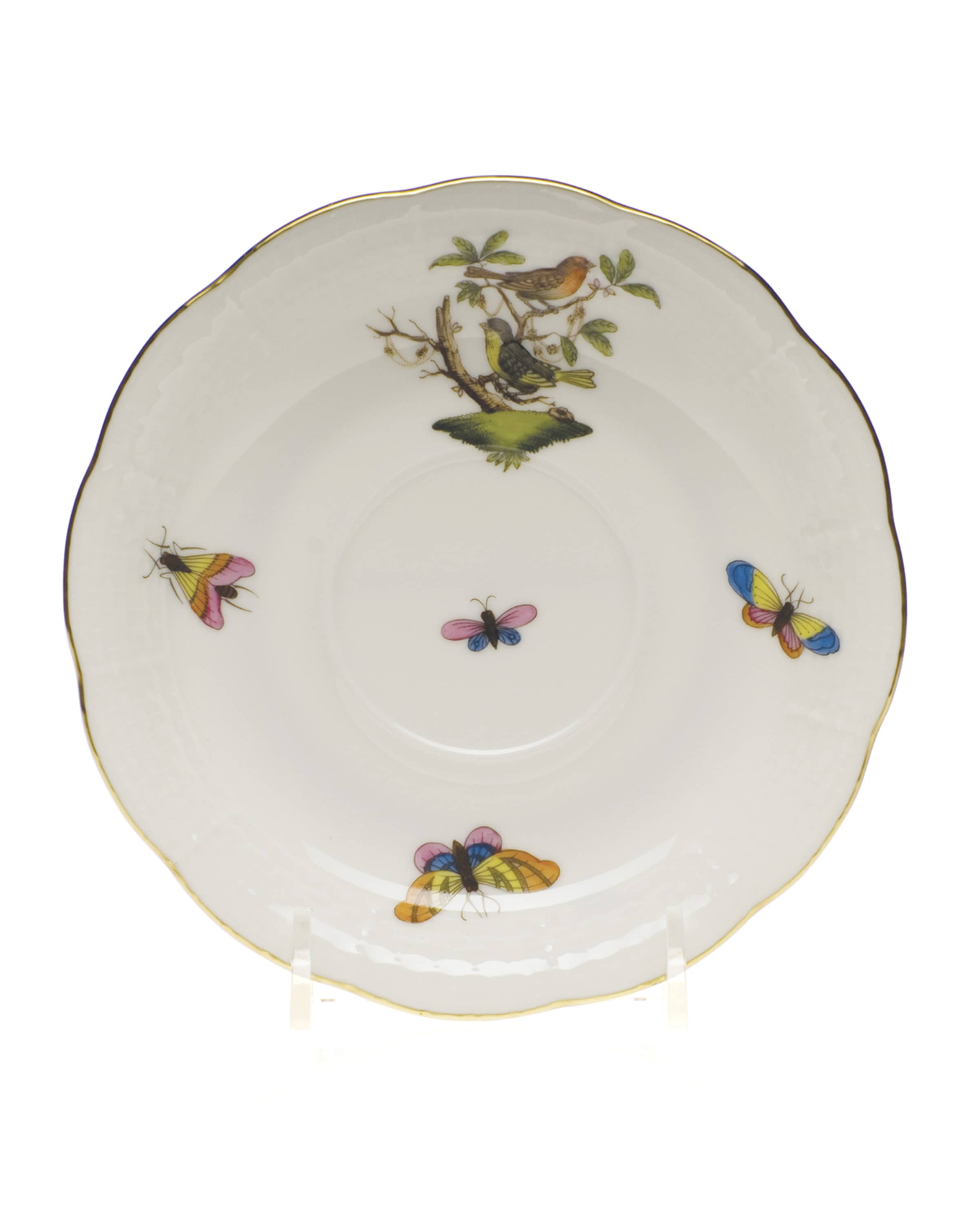 Herend Rothschild Bird Motif Dinnerware Collection & Matching Items ...