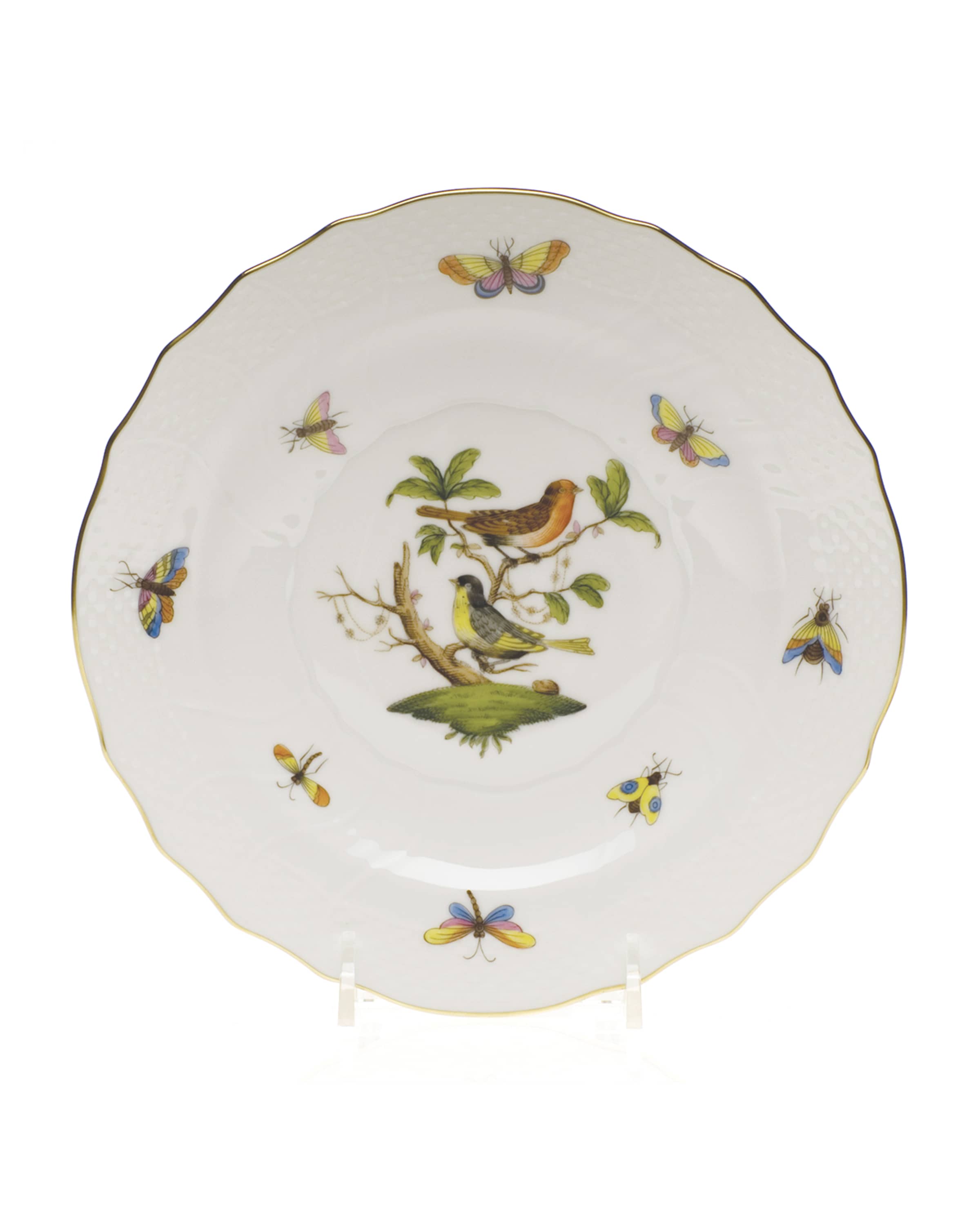 Herend Rothschild Bird Motif Dinnerware Collection & Matching Items ...
