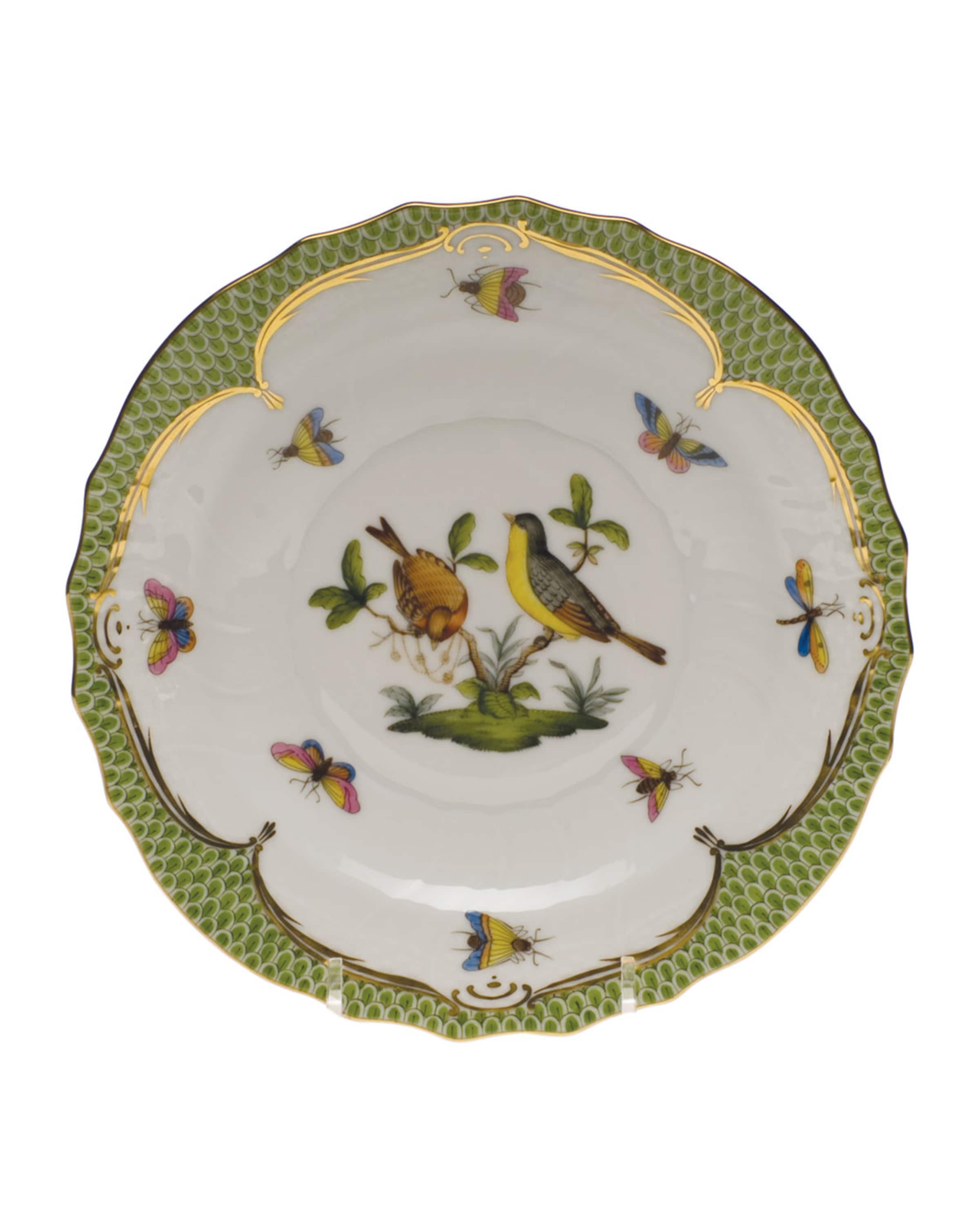 Herend Rothschild Bird Motif Dinnerware Collection & Matching Items ...