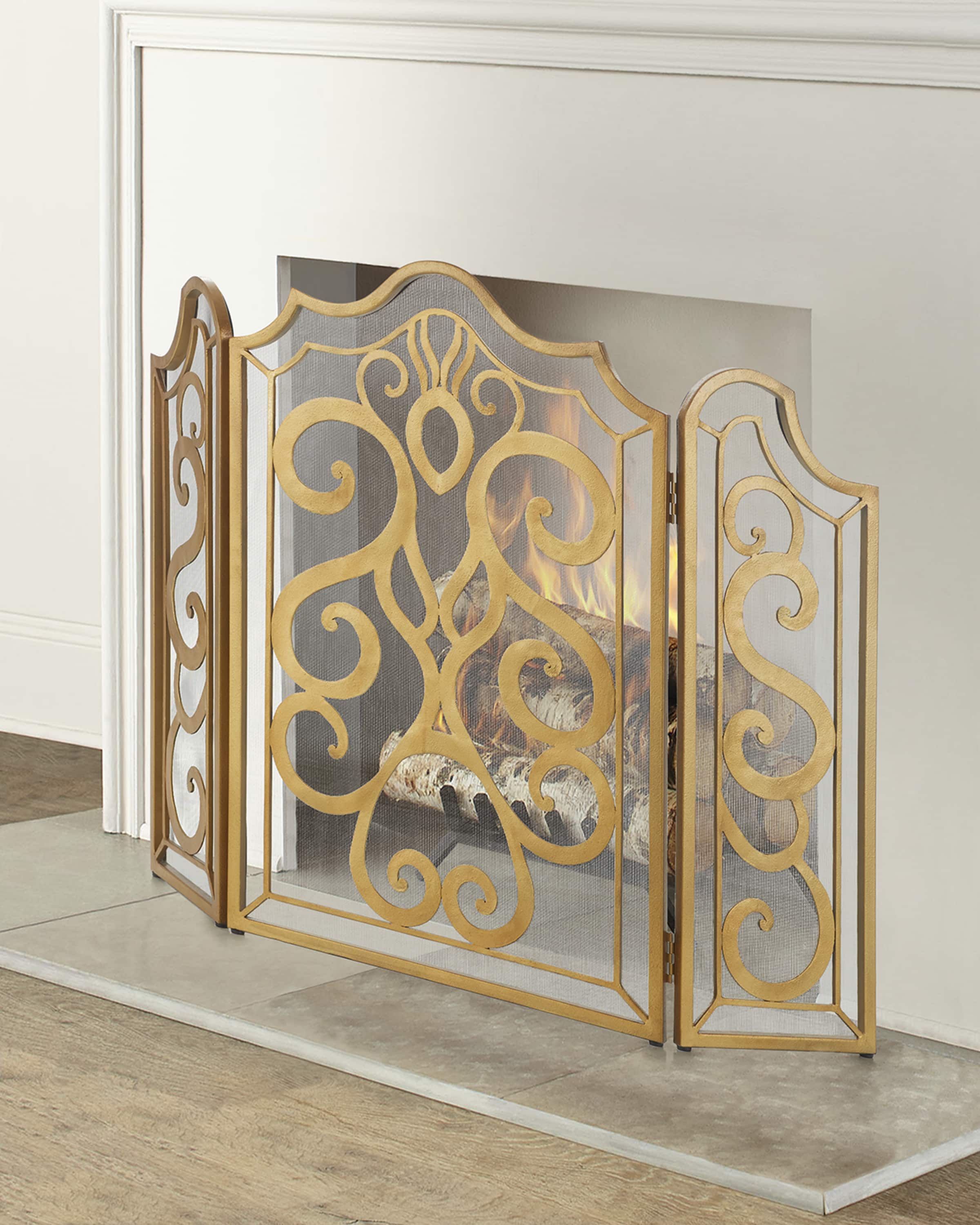 Fireplace Screens & Mantels at Horchow