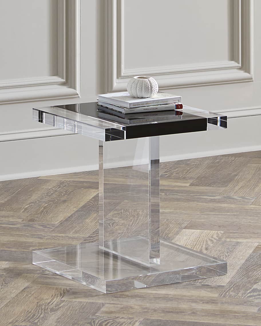 Interlude Home Waldo Acrylic Side Table