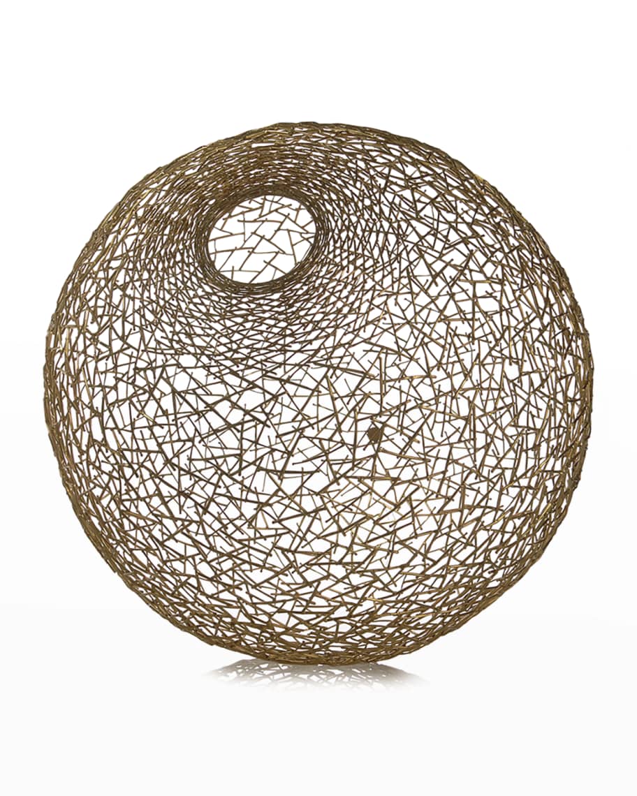 Michael Aram Decorative Thatch Ball, Large | Horchow