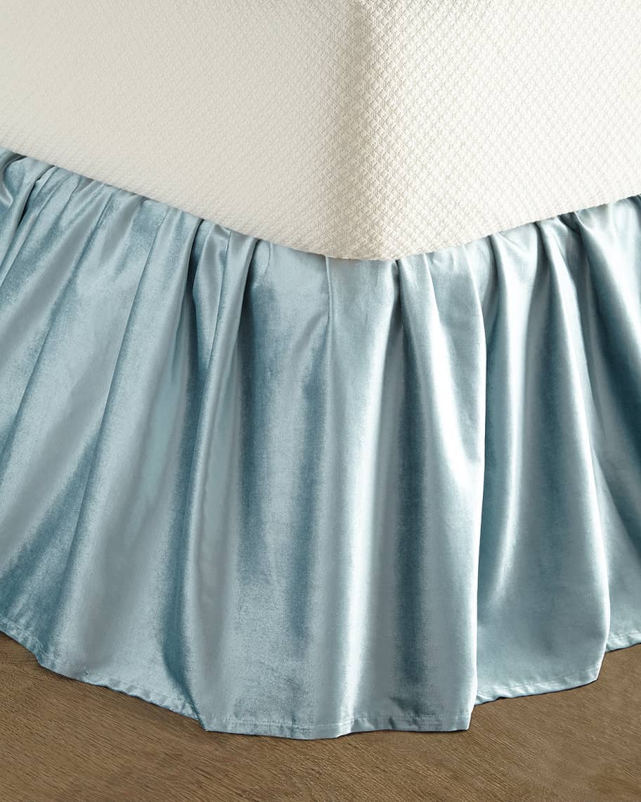 Lili Alessandra Chloe Gathered Bed Skirt | Horchow