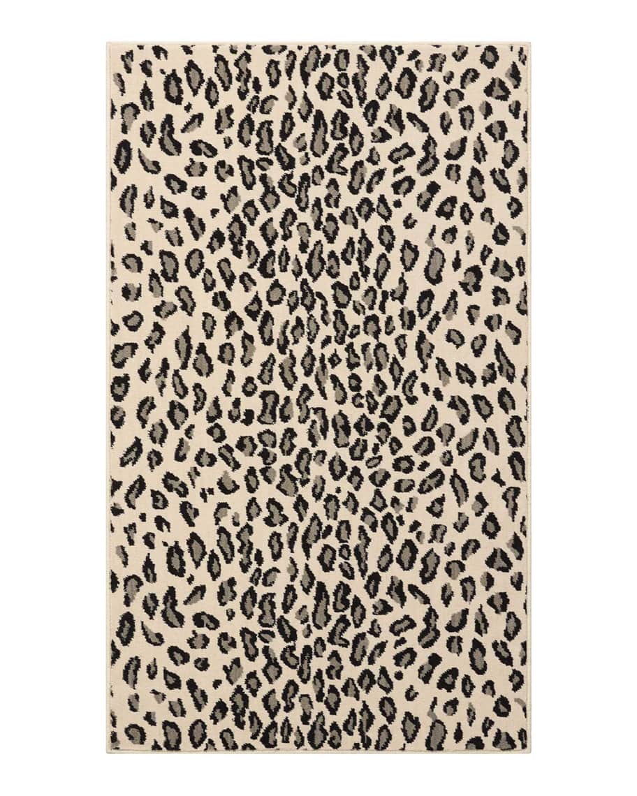Nourison Lea Snow Leopard Rug, 3' x 5'