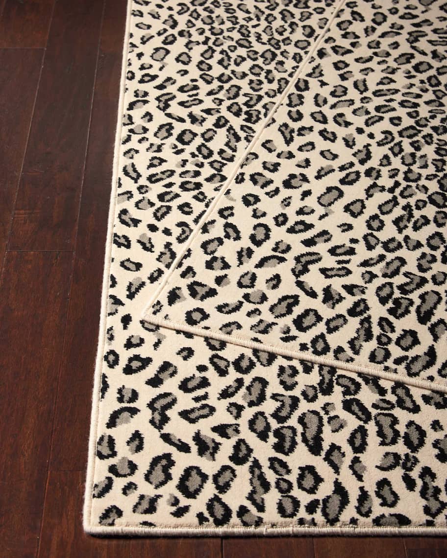 Nourison Lea Snow Leopard Rug, 3' x 5' | Horchow