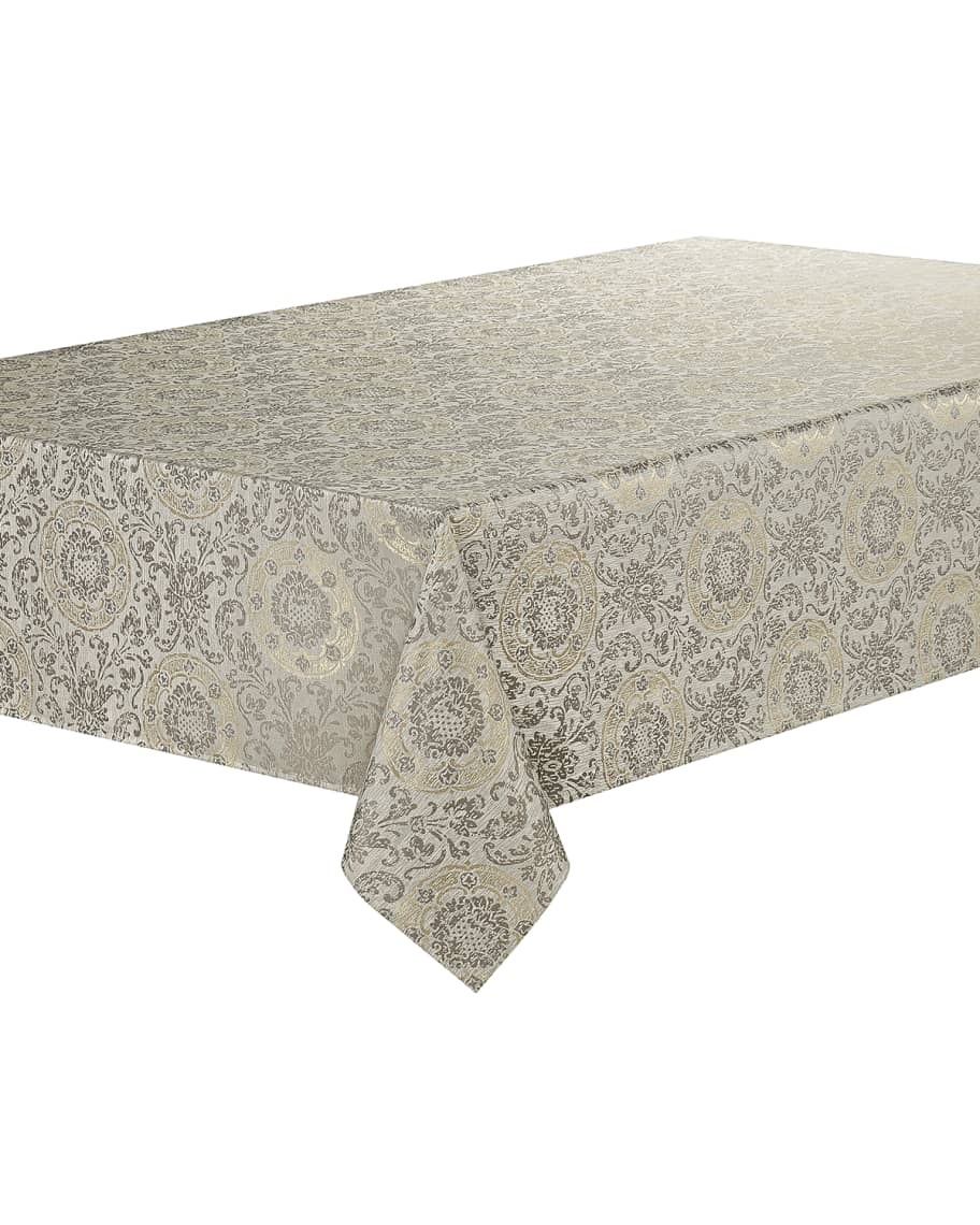 Waterford Concord Tablecloth, 70x104" | Horchow