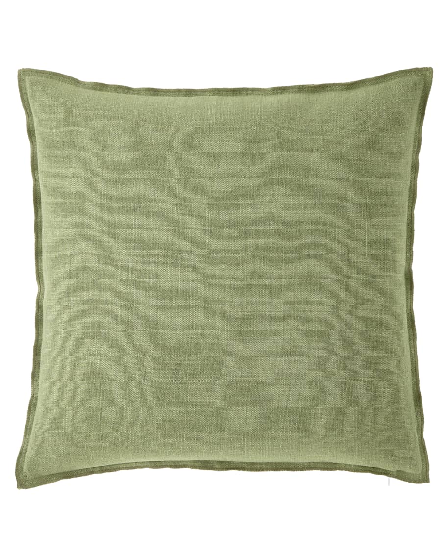 Designers Guild Brera Lino Decorative Pillow, Olive | Horchow