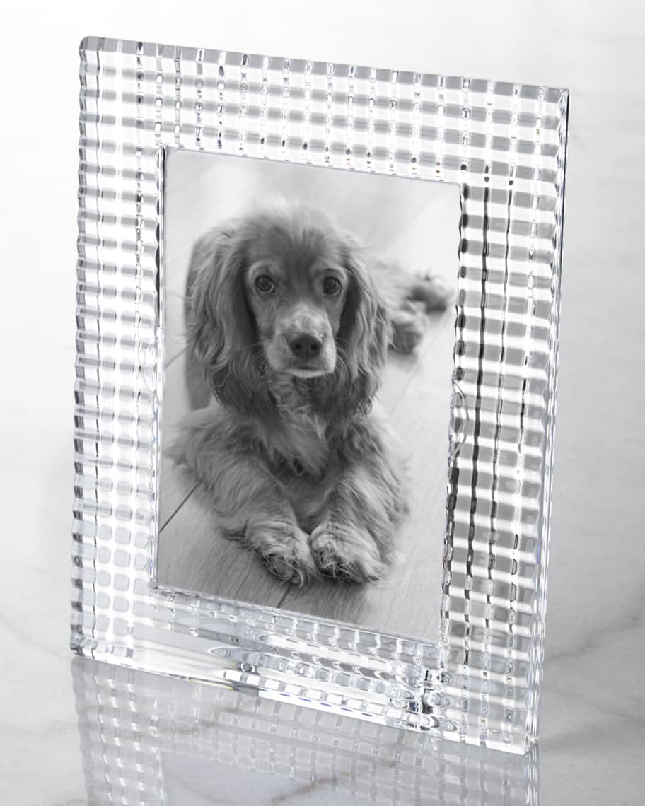 Baccarat Eye Photo Frame, Clear - 5" x 7" | Horchow