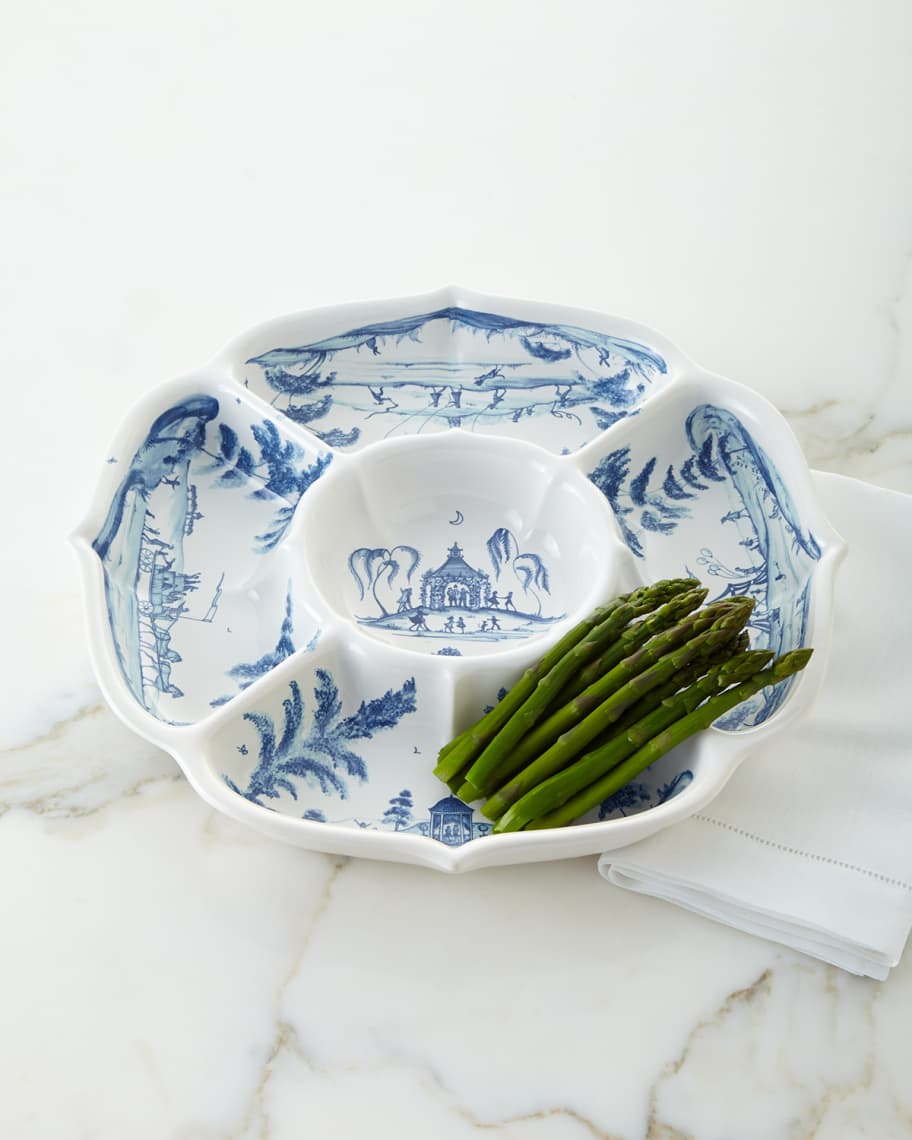 Juliska Country Estate Delft Blue Hors D'Oeuvres Server | Horchow