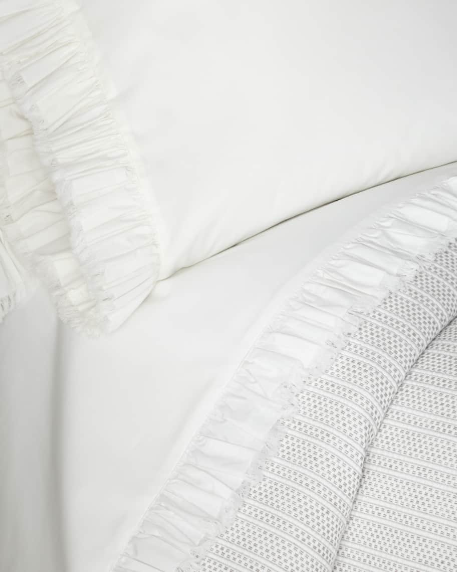 Pine Cone Hill Laundered Ruffle Queen Sheet Set | Horchow