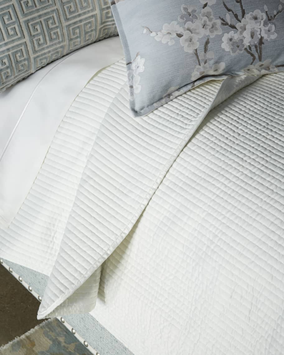 Isabella Collection by Kathy Fielder Lyssa King Channel Coverlet Set ...