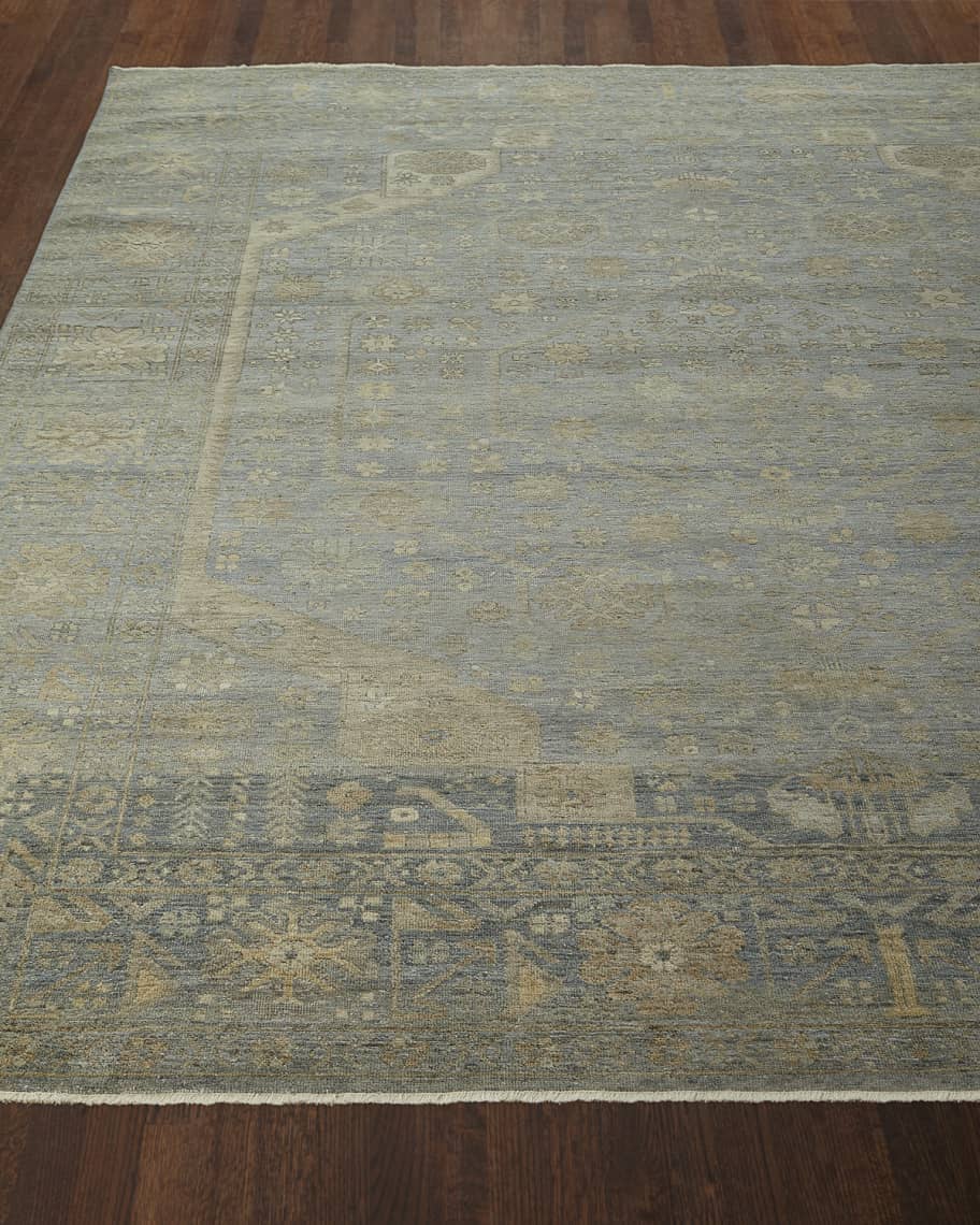 Cassiel Hand-Knotted Runner, 2'9" x 10' | Horchow