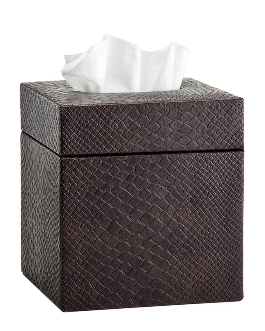 Labrazel Conda Tissue Box Cover, Brown | Horchow