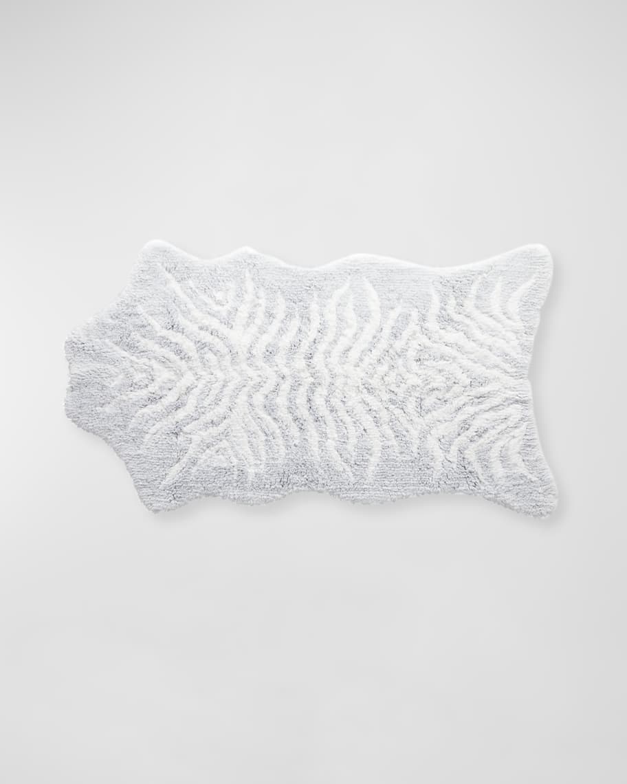 Graccioza Mountain Zebra Bath Rug, 35" x 59" | Horchow