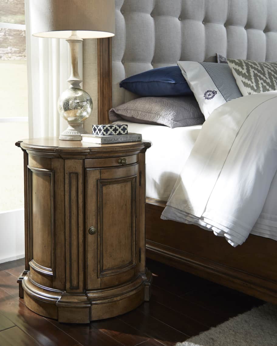 Claudia Round Night Stand | Horchow