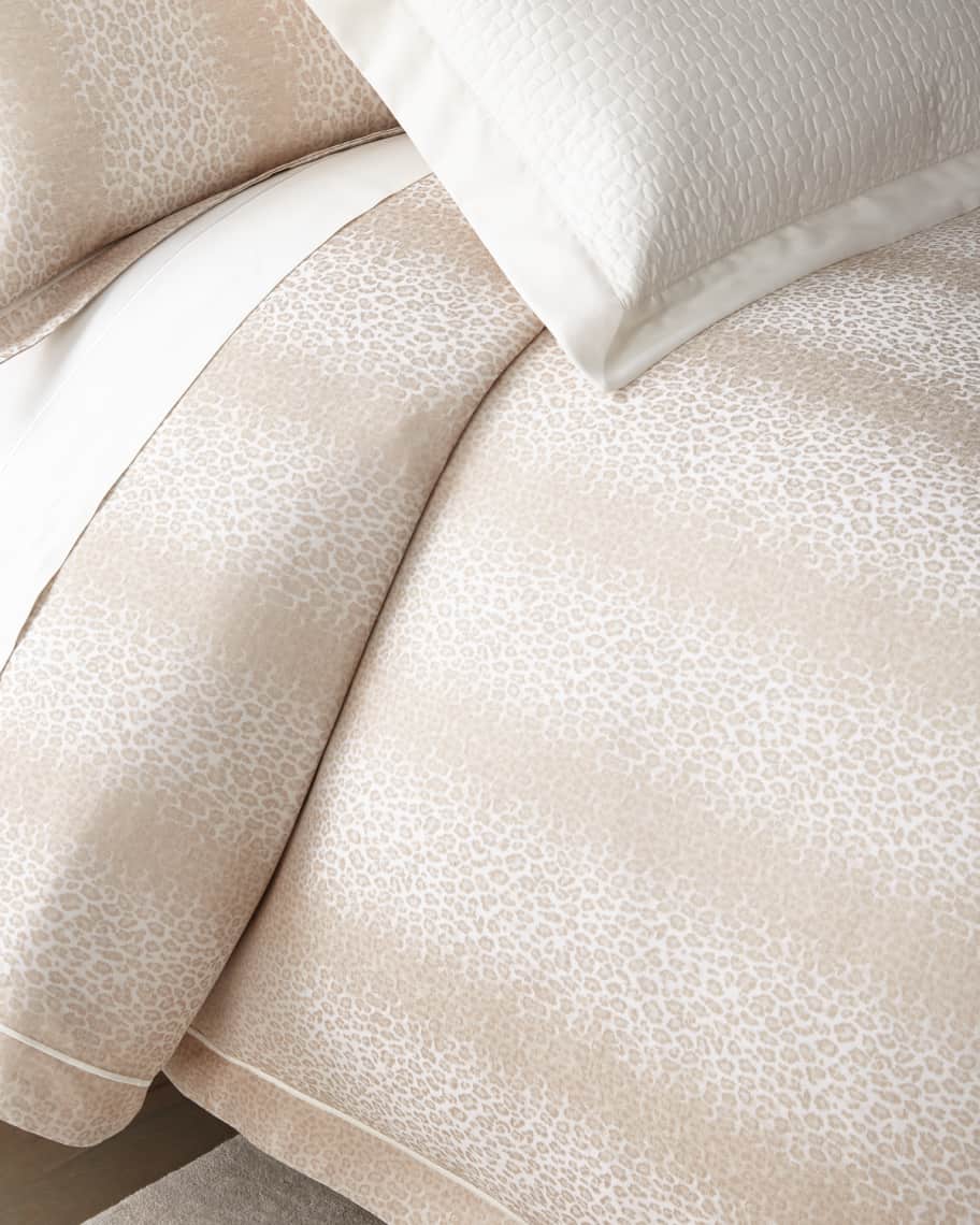 Peacock Alley Leopold King Duvet Horchow