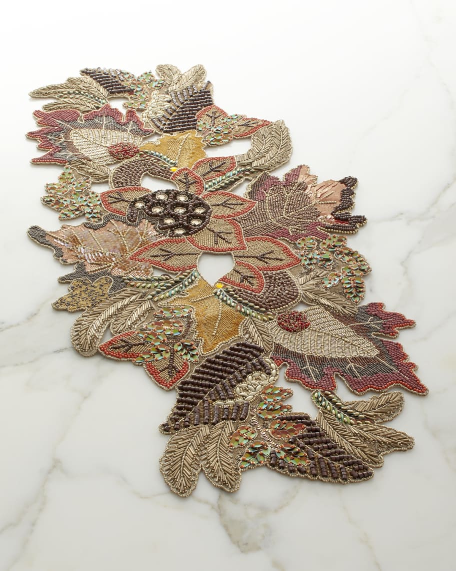 Kim Seybert Beaded Harvest Runner | Horchow