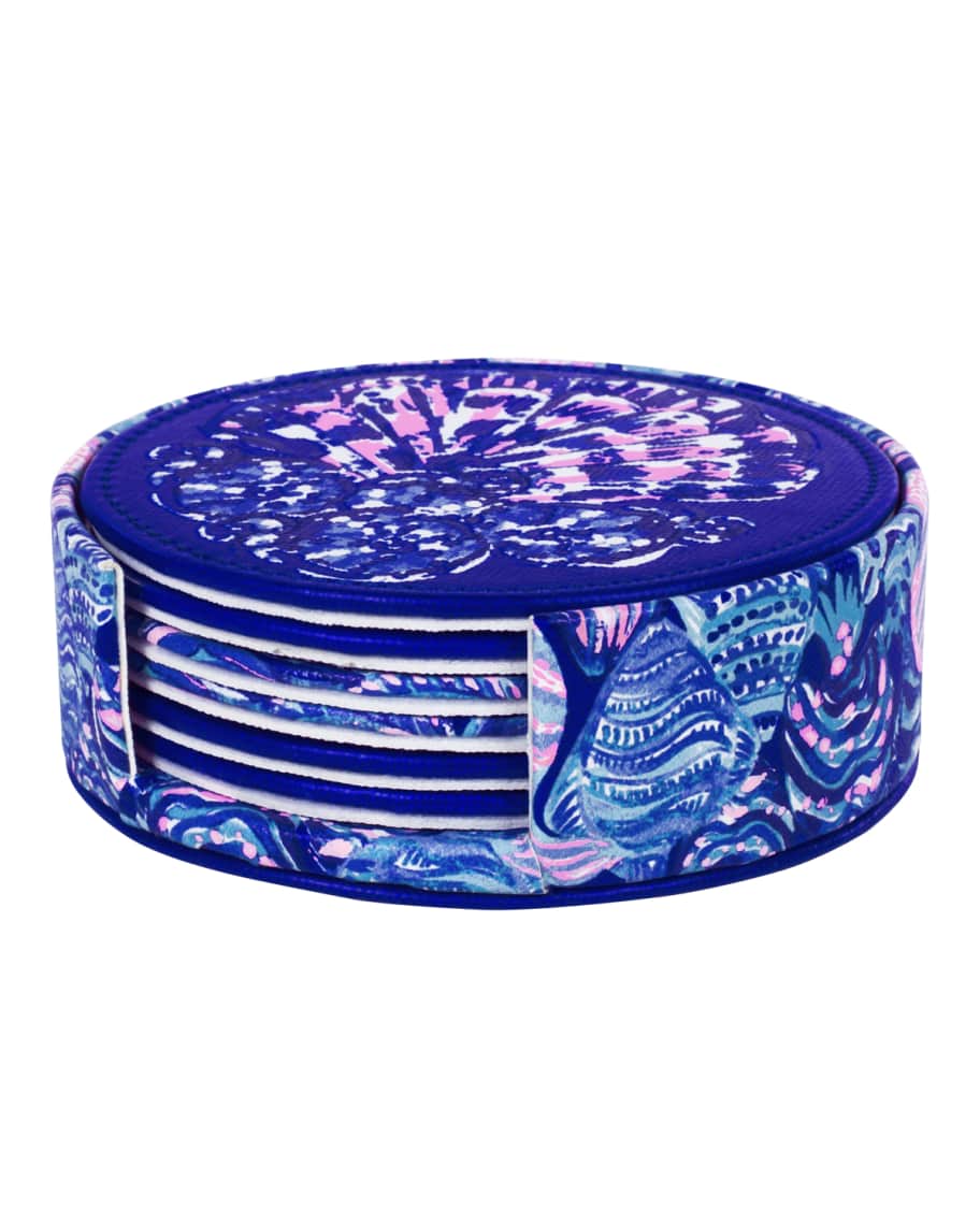 Lilly Pulitzer Scale Up Boxed Coaster Set | Horchow
