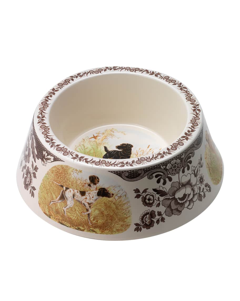 Spode Woodland Hunting Dogs Dog Bowl | Horchow