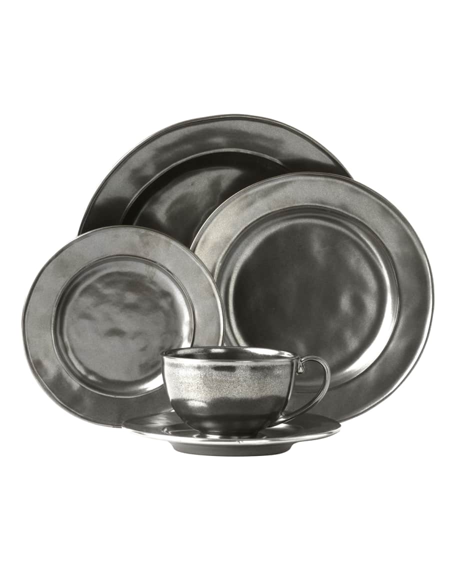 Juliska 5-Piece Pewter Stoneware Dinnerware Place Setting | Horchow