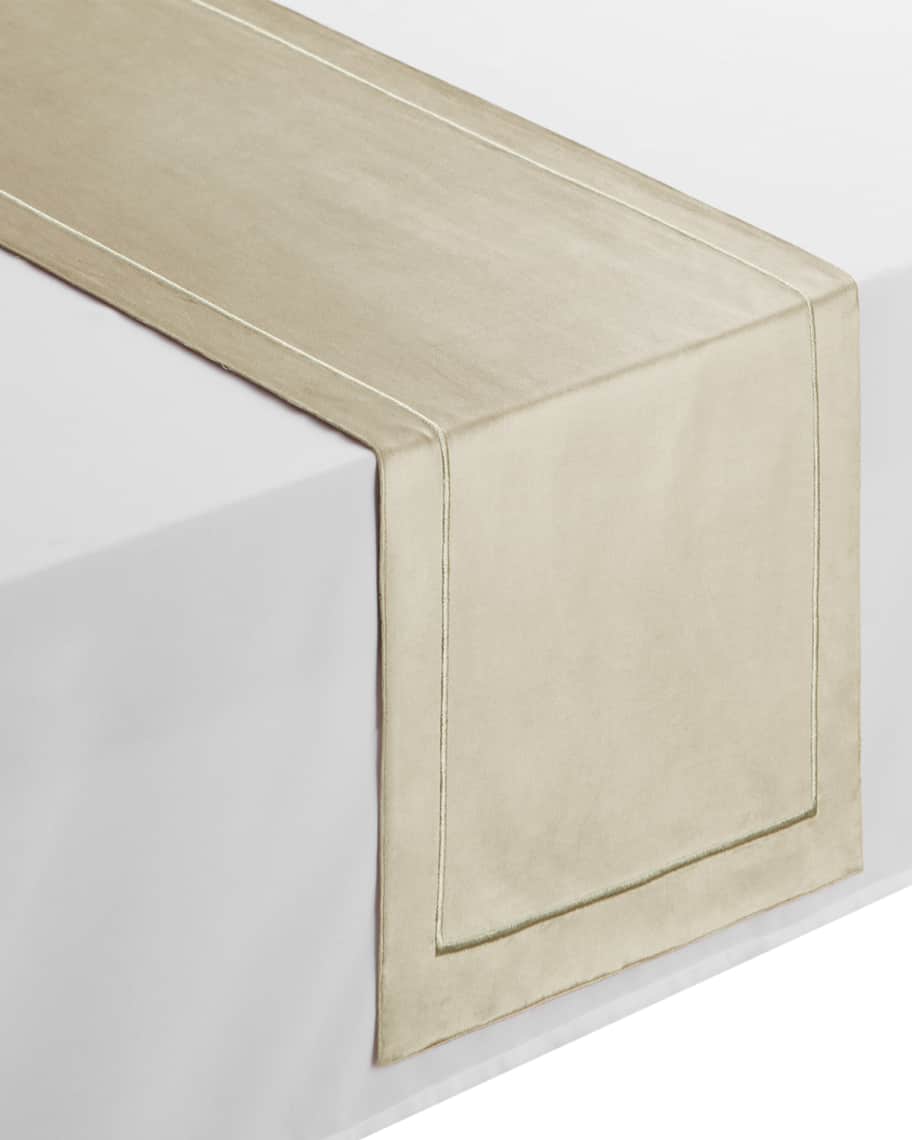 Waterford Forester Velvet Table Runner, 14" x 90" | Horchow