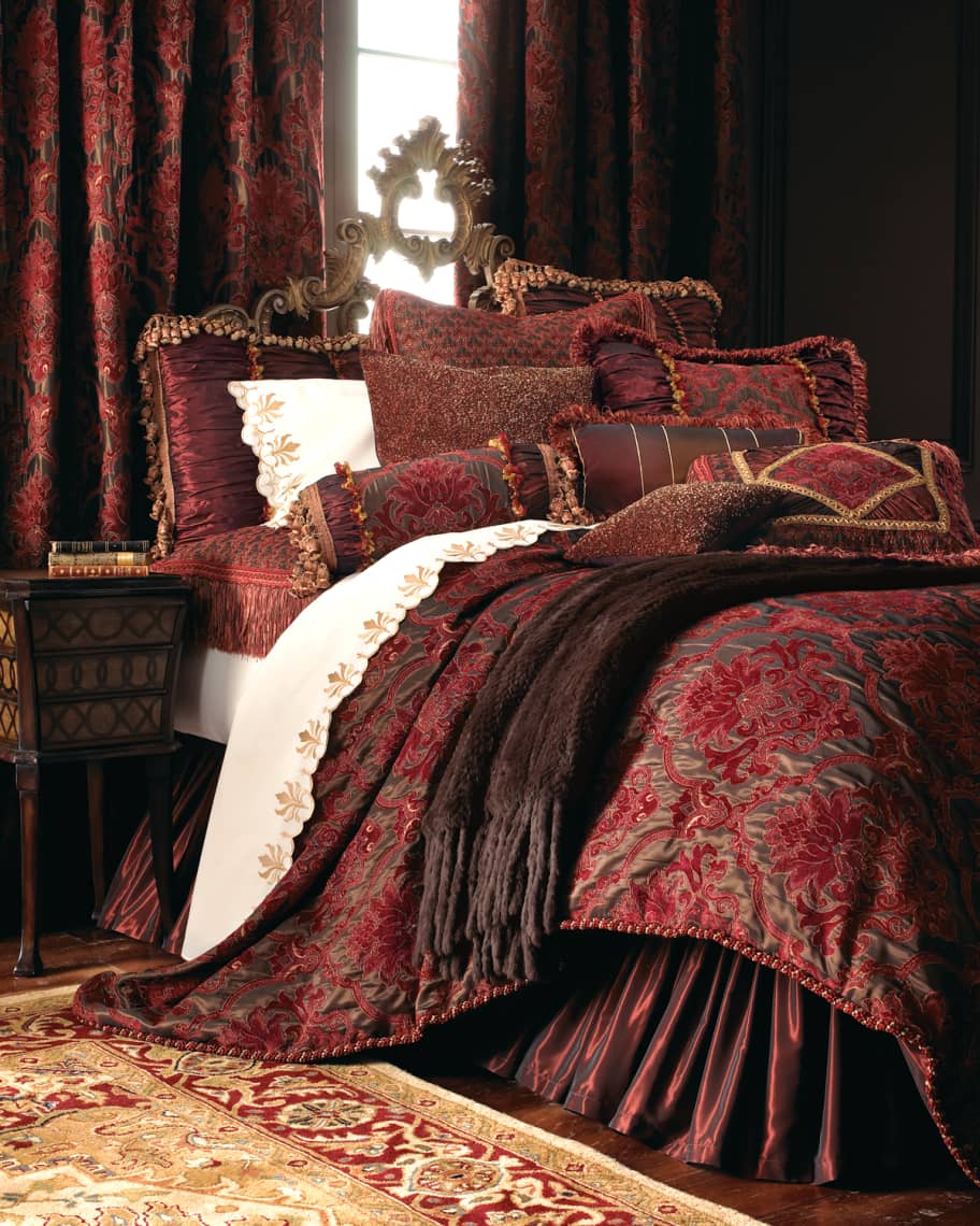 Isabella Collection by Kathy Fielder King Maria Christina Duvet Cover ...