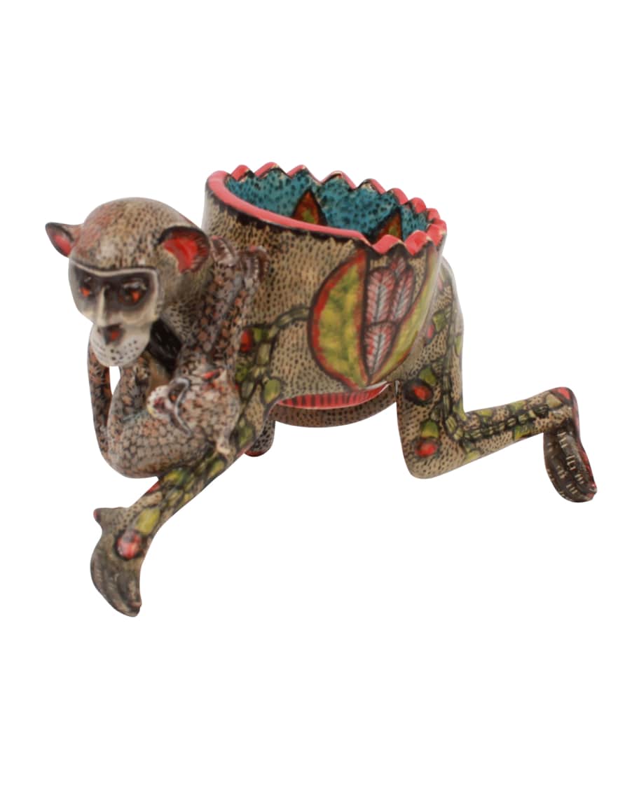 Ardmore Ceramic Art Monkey Egg Cup | Horchow