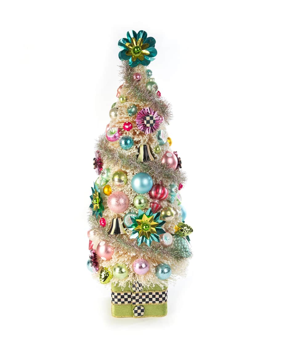 MacKenzie-Childs Home Sweet Snow Nostalgia Tree | Horchow
