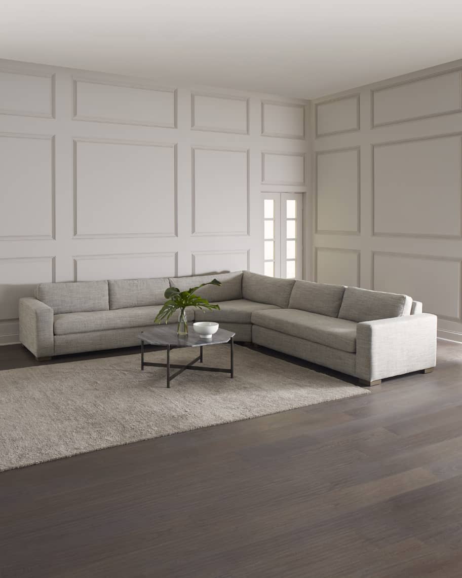 Haute House Tufted Geometric Sectional