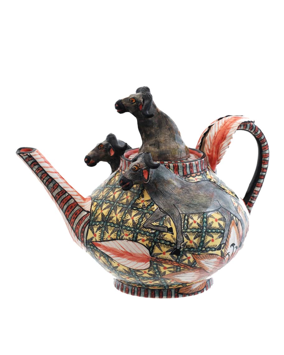 Ardmore Ceramic Art The Buffalo Teapot | Horchow