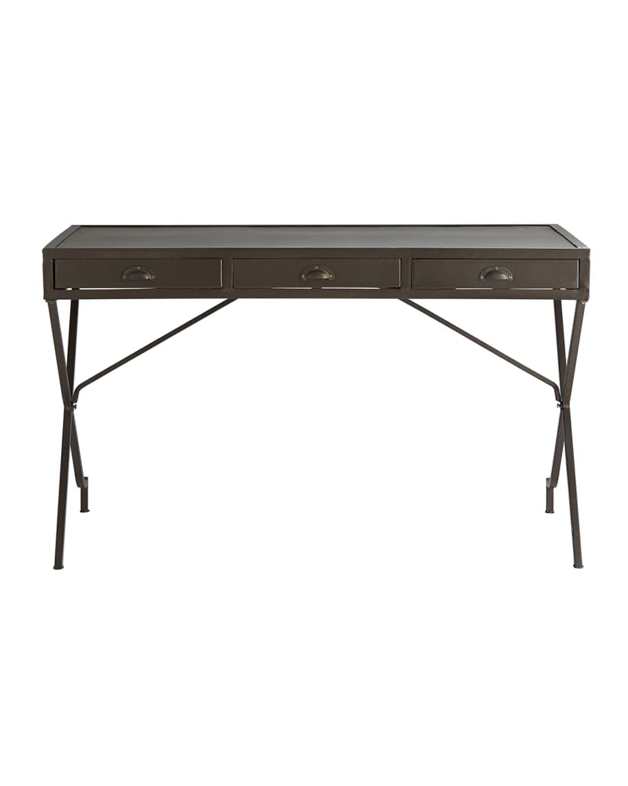 Arteriors Flint Campaign Writing Desk
