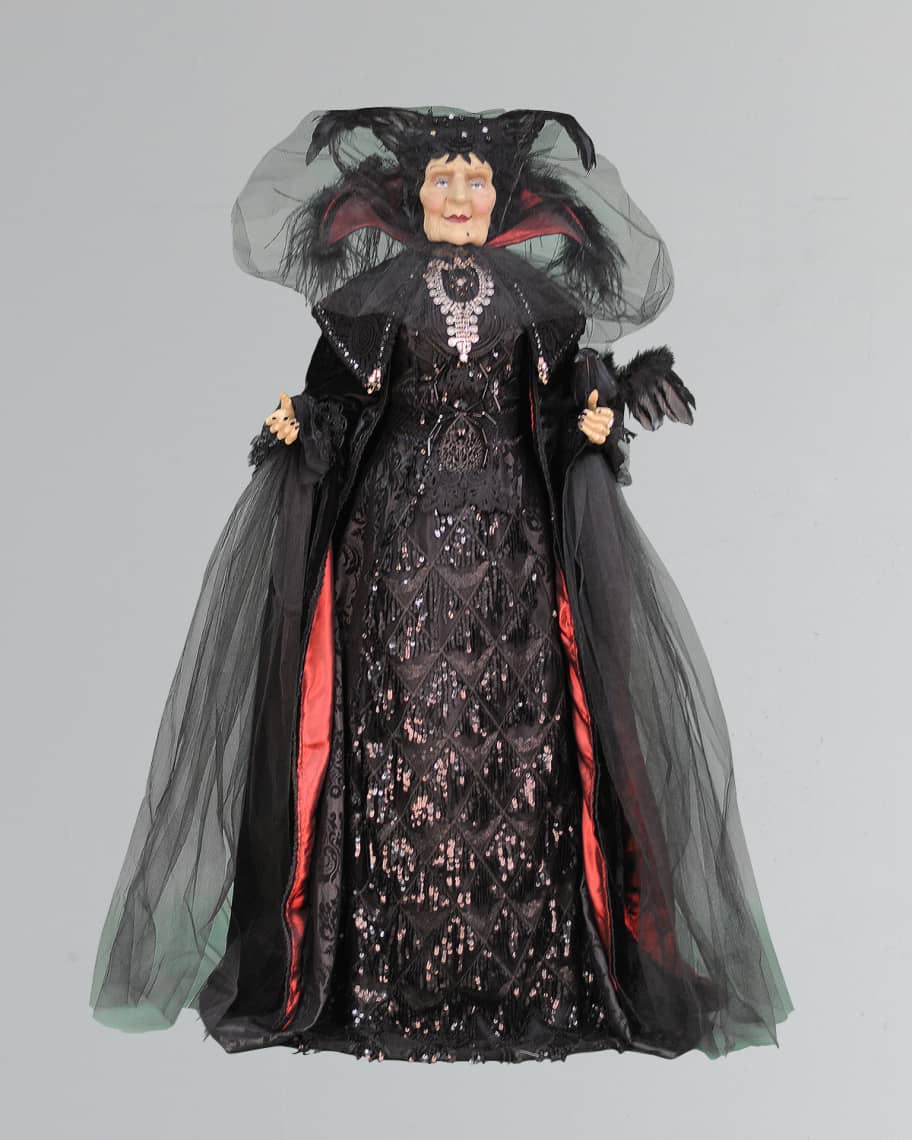 Karen Didion Originals Black Widow Witch | Horchow