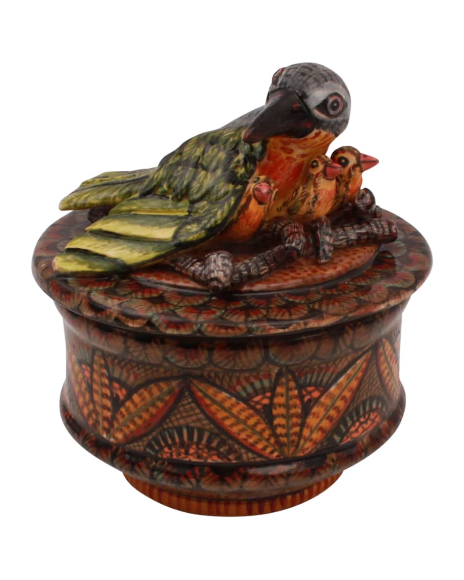 Ardmore Ceramic Art Bird Box | Horchow