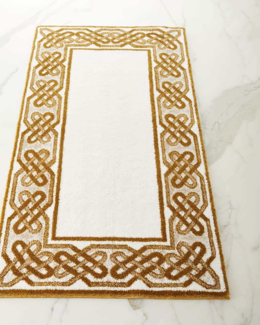 Abyss & Habidecor Damask Rug | Horchow
