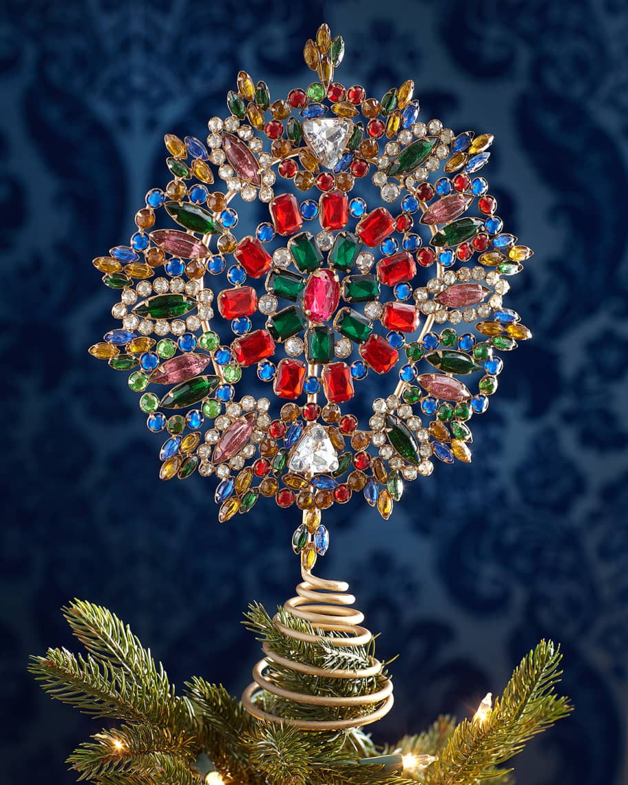 Cody Foster & Co Jeweled Tree Topper | Horchow
