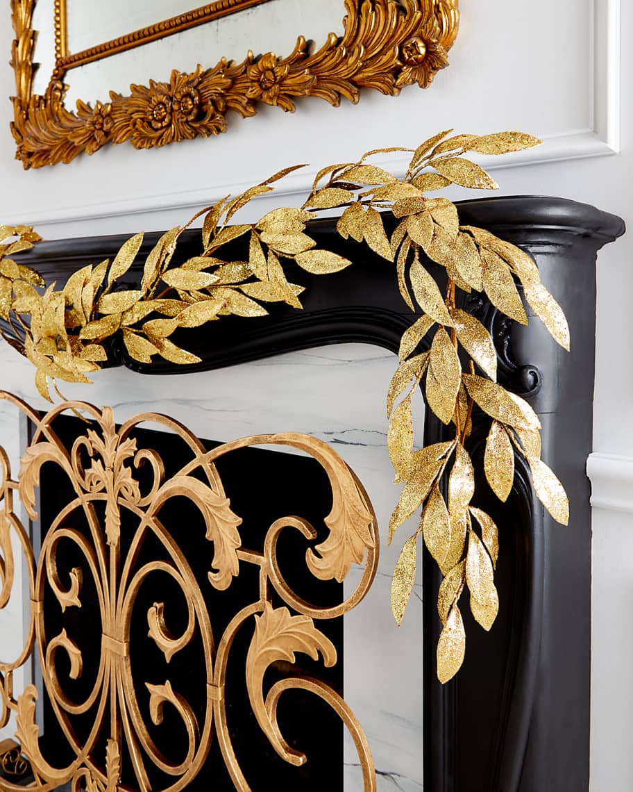 Jim Marvin Laurel Leaf Garland - 6' | Horchow