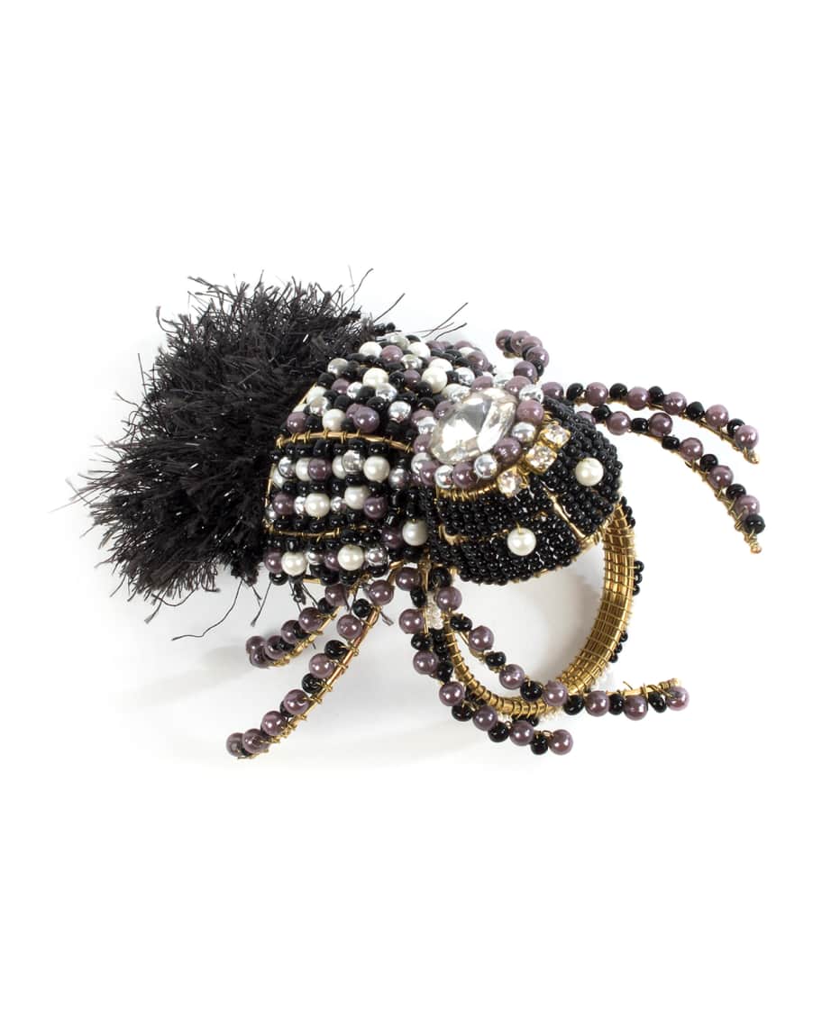 MacKenzie-Childs Halloween Tarantula Spider Napkin Ring | Horchow