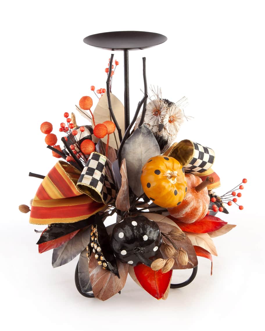MacKenzie-Childs Fall Fest Candle Stand | Horchow