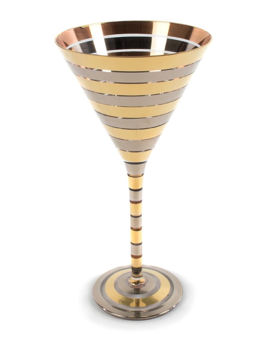 MacKenzie-Childs Golden Hour Martini Glass | Horchow