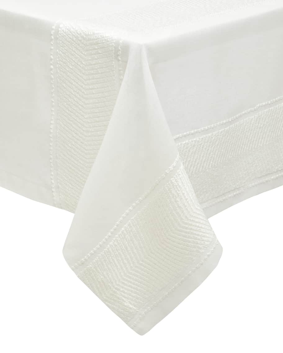 Mode Living Bianca Tablecloth, 70" x 144" | Horchow