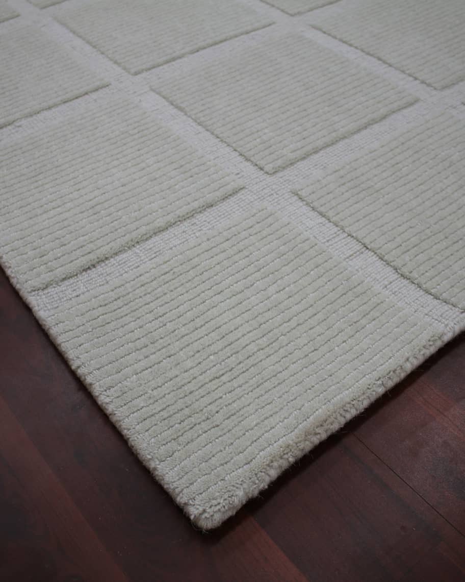 Pacifico Hand-Woven Wool Rug, 9' x 12'