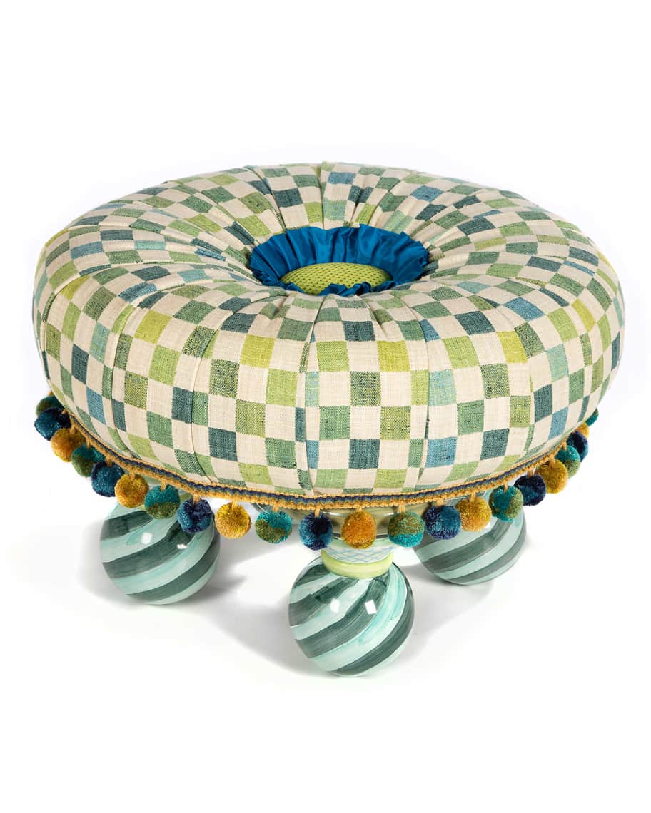 MacKenzie-Childs Poppycock Tuffet | Horchow