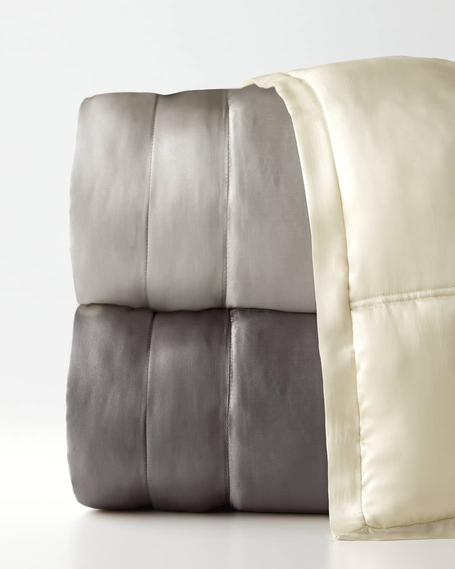 Donna Karan Home King Collection Silk Quilt | Horchow