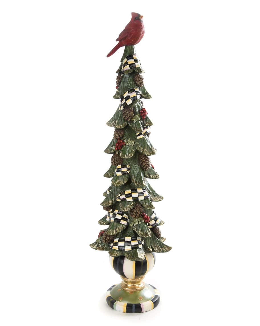MacKenzie-Childs Tall Christmas Cardinal Tree | Horchow