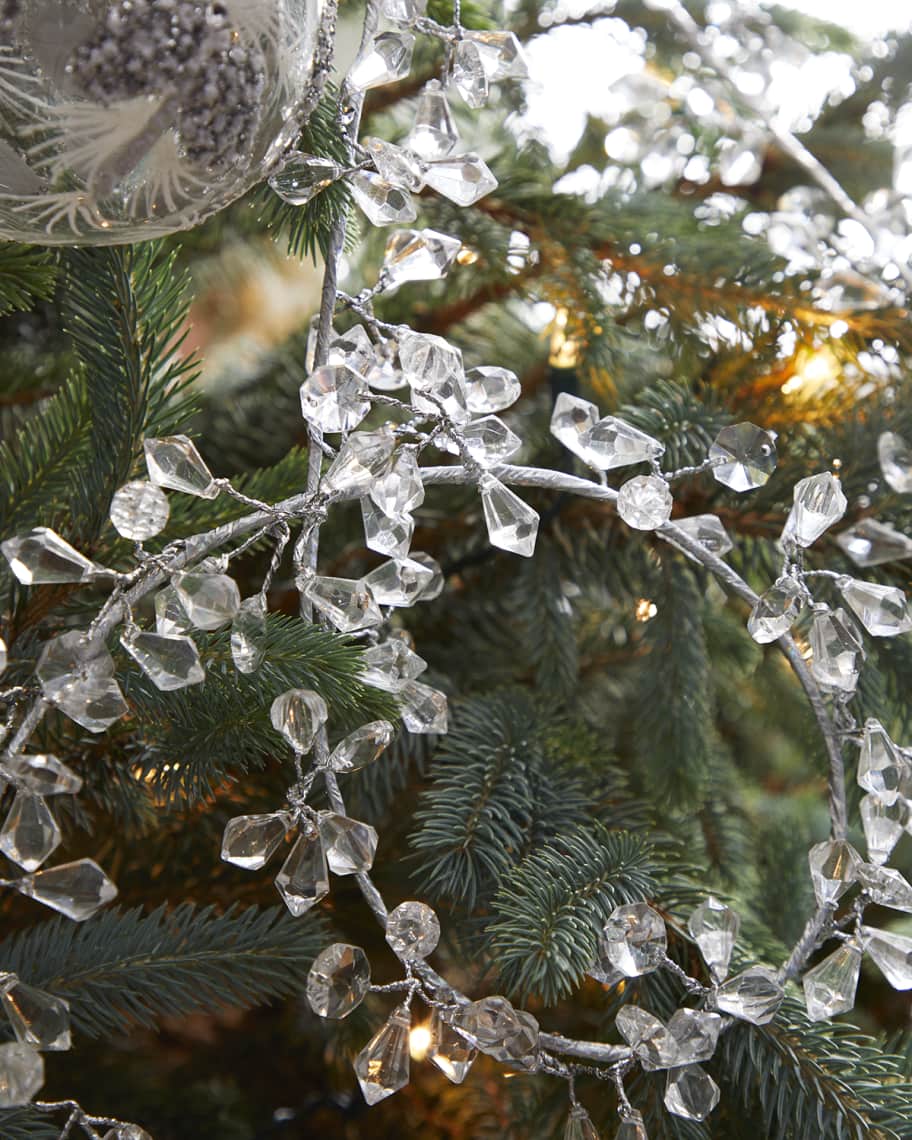 Clear Crystal Garland | Horchow