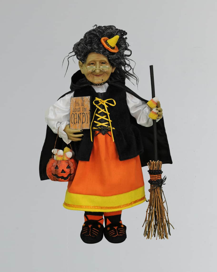 Karen Didion Originals Candy Corn Witch | Horchow