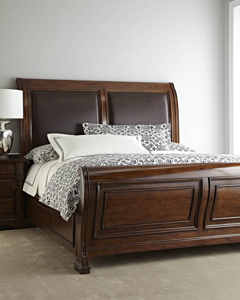 Hooker sleigh bed store