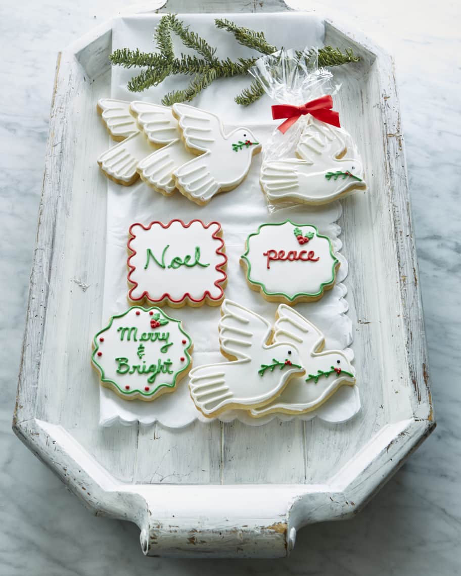 7 Peace Dove Cookies | Horchow