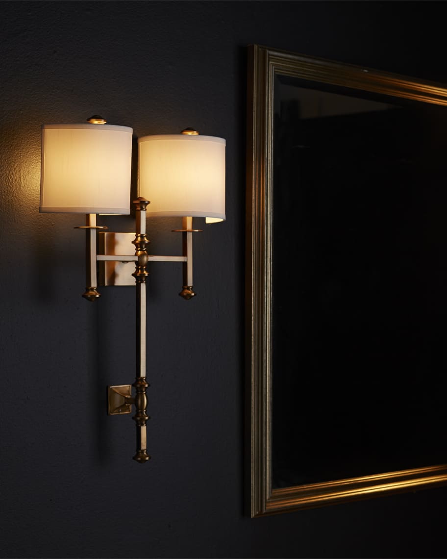 Devon Two-Light Sconce